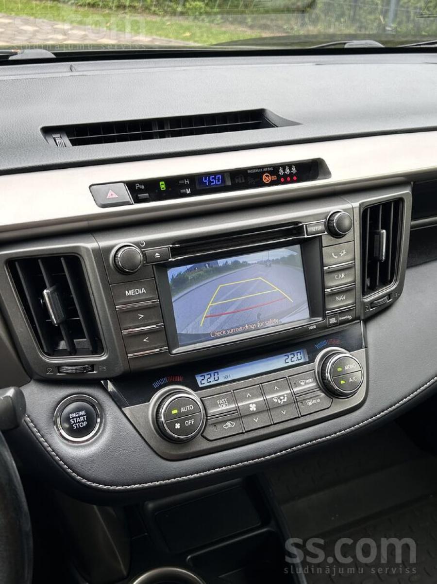 Melns Toyota RAV4 2014 Rīga, ar dzinēja tilpumu 2.20 L un nobraukumu 284 tūkst. km par 9950 €, foto 21 vietnē AUTOMOTO.COM.LV