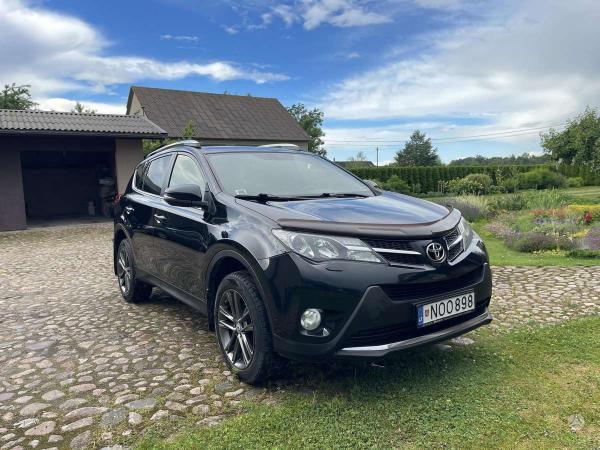 Melns Toyota RAV4 2014 Pasvalys, ar dzinēja tilpumu 2.23 L un nobraukumu 240 tūkst. km par 10999 €, foto 1 vietnē AUTOMOTO.COM.LV