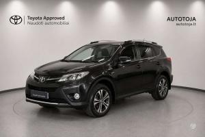 Melns Toyota RAV4 2014 Kauņa, ar dzinēja tilpumu 2.00 L un nobraukumu 158 tūkst. km par 12900 €, foto  vietnē AUTOMOTO.COM.LV