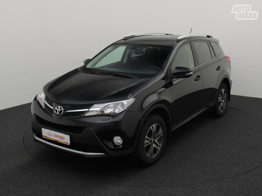 Melns Toyota RAV4 2015 Viļņa, ar dzinēja tilpumu 2.00 L un nobraukumu 181 tūkst. km par 13899 €, foto 1 vietnē AUTOMOTO.COM.LV