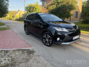 Black Toyota RAV4 2015 in Riga, with an engine capacity of 2.20 L and mileage of 219 thousand km for 11000 €, photo  on AUTOMOTO.COM.LV