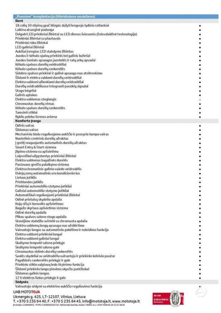Черный Тойота РАВ 4 2017 в Вильнюс, объемом двигателя 2.49 л и пробегом 214 тыс. км за 16850 €, фото 26 на AUTOMOTO.COM.LV
