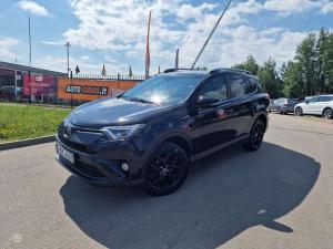 Black Toyota RAV4 2017 in Kaunas, with an engine capacity of 2.00 L and mileage of 228 thousand km for 12490 €, photo  on AUTOMOTO.COM.LV