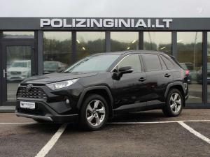 Melns Toyota RAV4 2019 Viļņa, ar dzinēja tilpumu 1.99 L un nobraukumu 191 tūkst. km par 21999 €, foto  vietnē AUTOMOTO.COM.LV