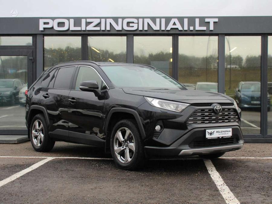 Melns Toyota RAV4 2019 Viļņa, ar dzinēja tilpumu 1.99 L un nobraukumu 191 tūkst. km par 21999 €, foto 2 vietnē AUTOMOTO.COM.LV