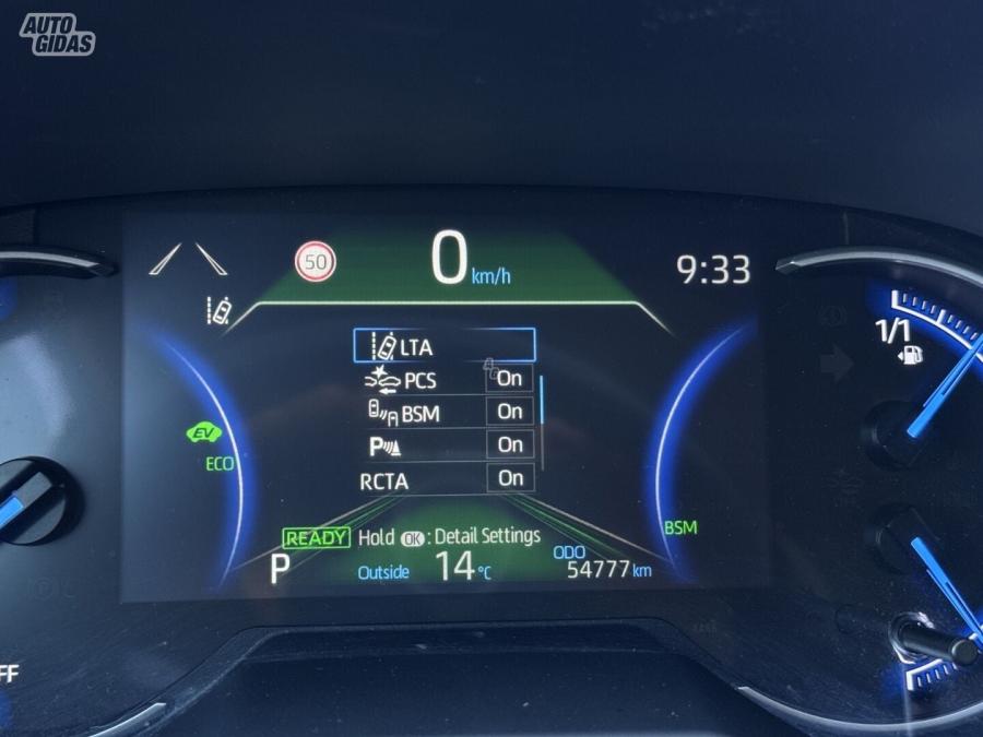 Black Toyota RAV4 2019 in Avizieniai, with an engine capacity of 2.50 L and mileage of 55 thousand km for 28500 €, photo 17 on AUTOMOTO.COM.LV