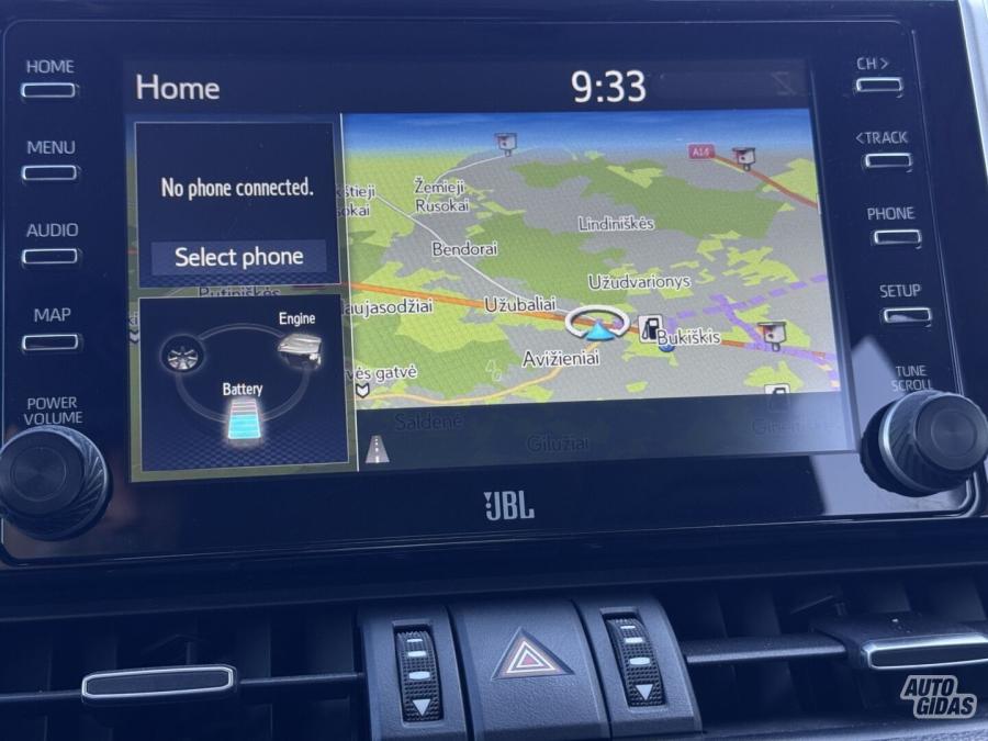 Black Toyota RAV4 2019 in Avizieniai, with an engine capacity of 2.50 L and mileage of 55 thousand km for 28500 €, photo 23 on AUTOMOTO.COM.LV