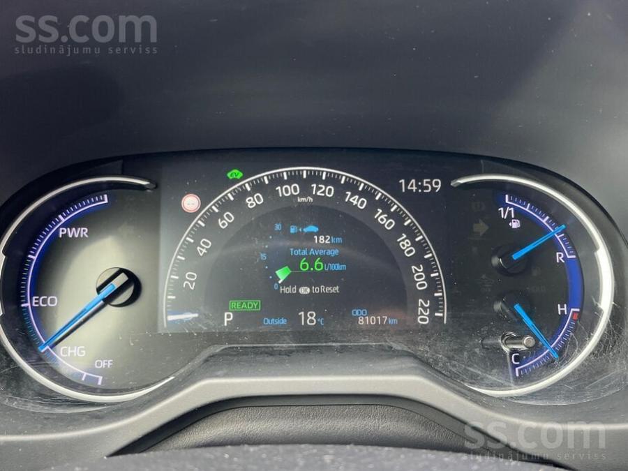 Melns Toyota RAV4 2019 Rīga, ar dzinēja tilpumu 2.50 L un nobraukumu 81 tūkst. km par 27490 €, foto 14 vietnē AUTOMOTO.COM.LV
