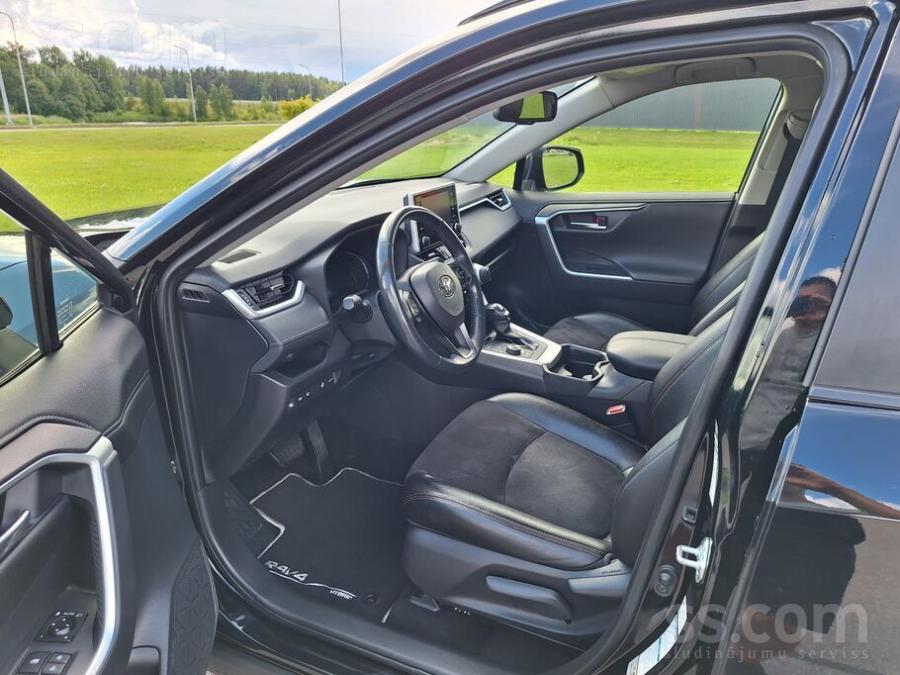 Черный Тойота РАВ 4 2019 в Огре, объемом двигателя 2.50 л и пробегом 128 тыс. км за 24500 €, фото 16 на AUTOMOTO.COM.LV