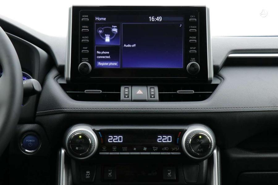Black Toyota RAV4 2019 in Vilnius, with an engine capacity of 2.49 L and mileage of 94 thousand km for 30990 €, photo 16 on AUTOMOTO.COM.LV