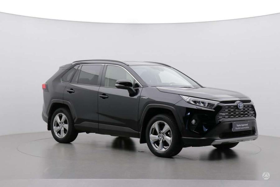 Black Toyota RAV4 2019 in Vilnius, with an engine capacity of 2.49 L and mileage of 94 thousand km for 30990 €, photo 20 on AUTOMOTO.COM.LV