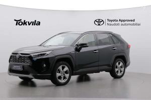 Melns Toyota RAV4 2019 Viļņa, ar dzinēja tilpumu 2.49 L un nobraukumu 124 tūkst. km par 29990 €, foto  vietnē AUTOMOTO.COM.LV