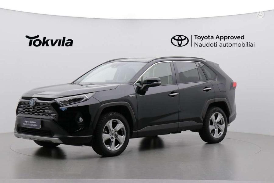 Melns Toyota RAV4 2019 Viļņa, ar dzinēja tilpumu 2.49 L un nobraukumu 124 tūkst. km par 29990 €, foto 1 vietnē AUTOMOTO.COM.LV
