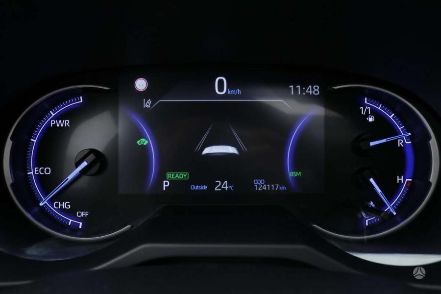 Melns Toyota RAV4 2019 Viļņa, ar dzinēja tilpumu 2.49 L un nobraukumu 124 tūkst. km par 29990 €, foto 15 vietnē AUTOMOTO.COM.LV
