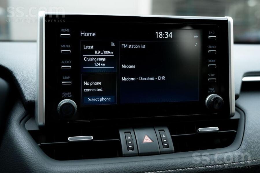 Melns Toyota RAV4 2019 Rīga, ar dzinēja tilpumu 2.00 L un nobraukumu 64 tūkst. km par 23490 €, foto 18 vietnē AUTOMOTO.COM.LV