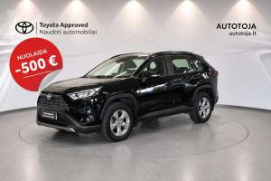Melns Toyota RAV4 2019 Kauņa, ar dzinēja tilpumu 2.49 L un nobraukumu 153 tūkst. km par 24900 €, foto  vietnē AUTOMOTO.COM.LV