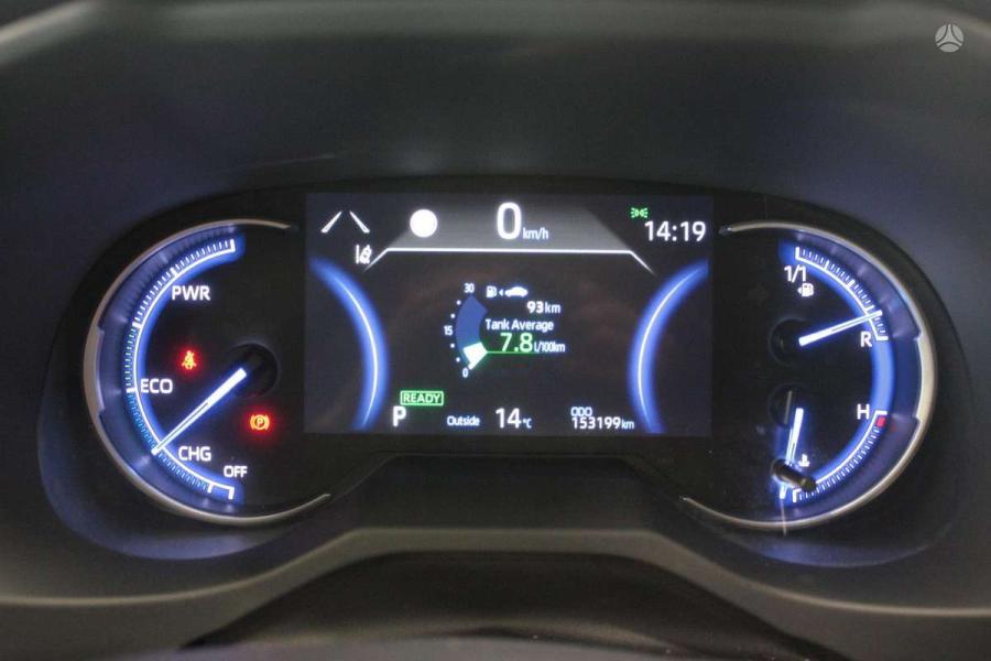 Черный Тойота РАВ 4 2019 в Каунас, объемом двигателя 2.49 л и пробегом 153 тыс. км за 24900 €, фото 14 на AUTOMOTO.COM.LV
