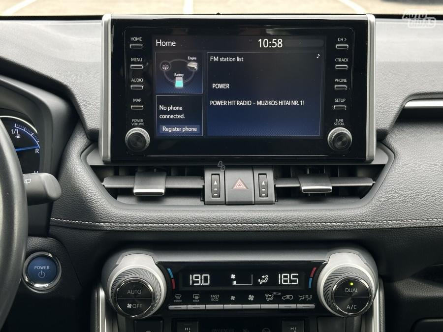 Melns Toyota RAV4 2020 Kauņa, ar dzinēja tilpumu 2.50 L un nobraukumu 119 tūkst. km par 27471 €, foto 18 vietnē AUTOMOTO.COM.LV