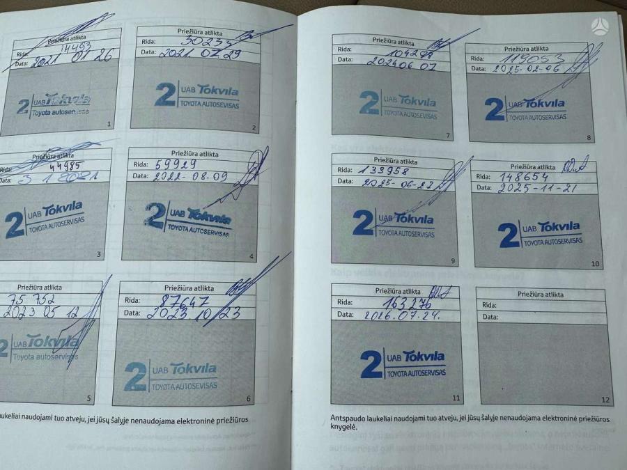Черный Тойота РАВ 4 2020 в Вильнюс, объемом двигателя 2.49 л и пробегом 167 тыс. км за 27500 €, фото 11 на AUTOMOTO.COM.LV
