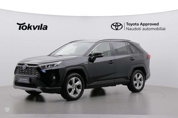 Melns Toyota RAV4 2021 Viļņa, ar dzinēja tilpumu 2.49 L un nobraukumu 80 tūkst. km par 29990 €, foto 1 vietnē AUTOMOTO.COM.LV