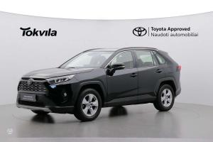 Black Toyota RAV4 2021 in Vilnius, with an engine capacity of 1.99 L and mileage of 88 thousand km for 25900 €, photo  on AUTOMOTO.COM.LV