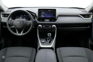 Black Toyota RAV4 2021 in Vilnius, with an engine capacity of 1.99 L and mileage of 88 thousand km for 25900 €, photo 8 on AUTOMOTO.COM.LV