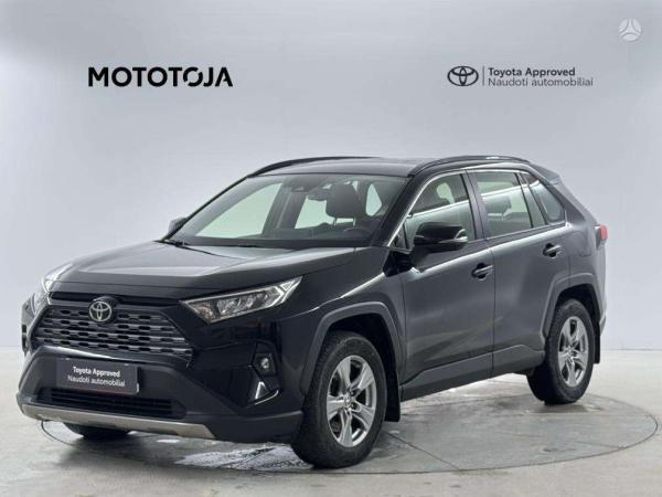 Melns Toyota RAV4 2022 Viļņa, ar dzinēja tilpumu 1.99 L un nobraukumu 121 tūkst. km par 24900 €, foto 1 vietnē AUTOMOTO.COM.LV