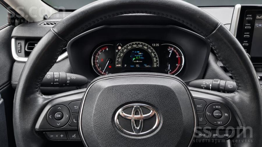 Melns Toyota RAV4 2022 Rīga, ar dzinēja tilpumu 2.00 L un nobraukumu 76 tūkst. km par 26990 €, foto 12 vietnē AUTOMOTO.COM.LV