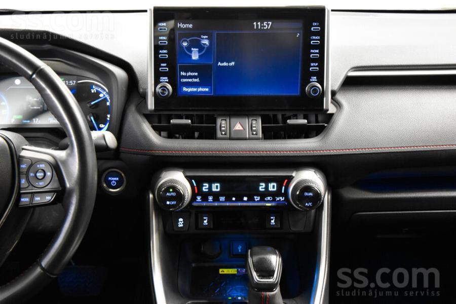 Melns Toyota RAV4 2022 Rīga, ar dzinēja tilpumu 2.50 L un nobraukumu 83 tūkst. km par 31490 €, foto 23 vietnē AUTOMOTO.COM.LV