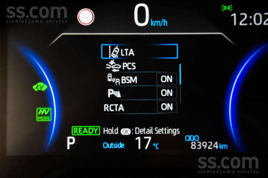 Melns Toyota RAV4 2022 Rīga, ar dzinēja tilpumu 2.50 L un nobraukumu 83 tūkst. km par 31490 €, foto 25 vietnē AUTOMOTO.COM.LV