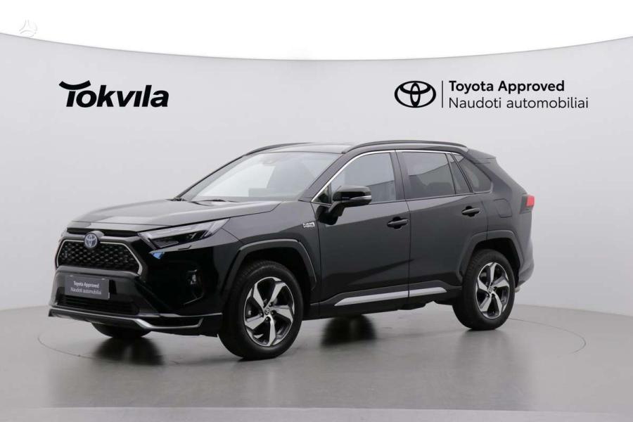 Melns Toyota RAV4 2024 Viļņa, ar dzinēja tilpumu 2.49 L un nobraukumu 57 tūkst. km par 46900 €, foto 1 vietnē AUTOMOTO.COM.LV