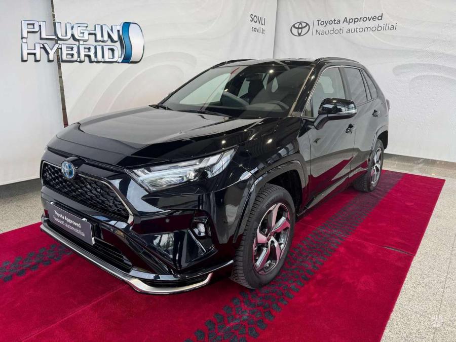 Melns Toyota RAV4 2025 Šauļi, ar dzinēja tilpumu 2.49 L un nobraukumu 8 tūkst. km par 43900 €, foto 1 vietnē AUTOMOTO.COM.LV
