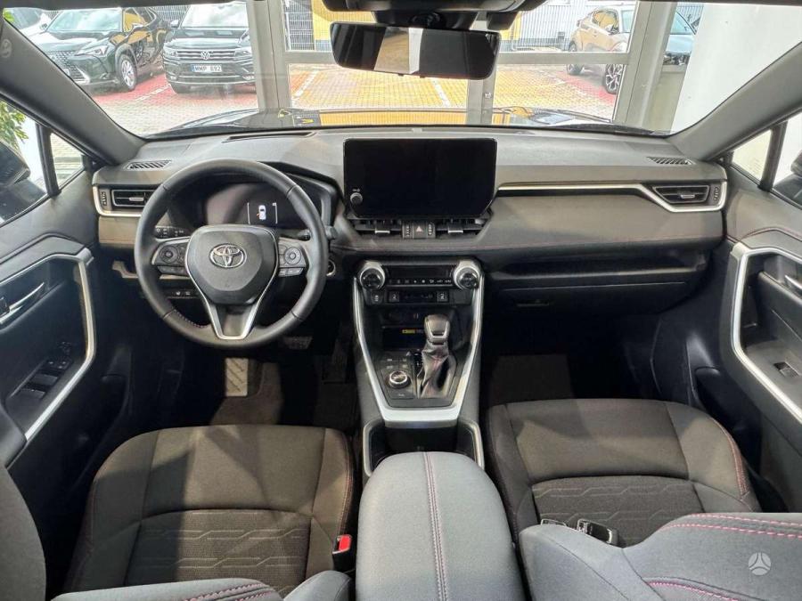 Melns Toyota RAV4 2025 Šauļi, ar dzinēja tilpumu 2.49 L un nobraukumu 8 tūkst. km par 43900 €, foto 16 vietnē AUTOMOTO.COM.LV
