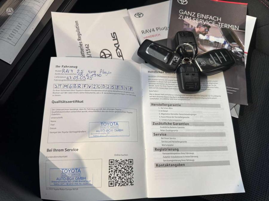 Melns Toyota RAV4 2025 Šauļi, ar dzinēja tilpumu 2.49 L un nobraukumu 8 tūkst. km par 43900 €, foto 30 vietnē AUTOMOTO.COM.LV