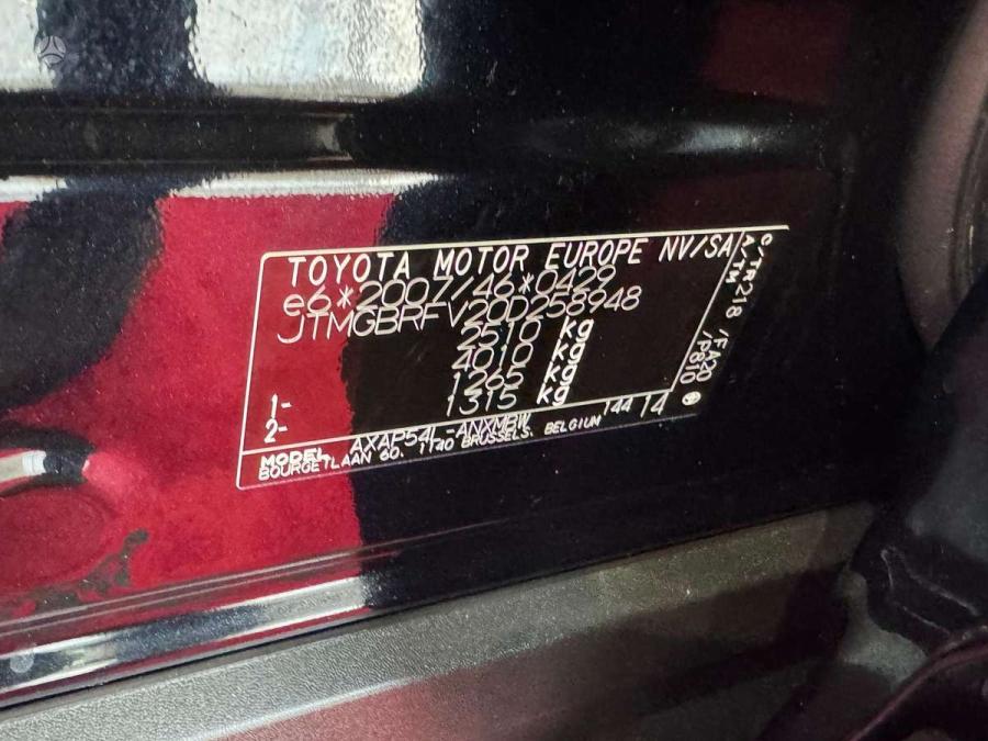 Melns Toyota RAV4 2025 Šauļi, ar dzinēja tilpumu 2.49 L un nobraukumu 8 tūkst. km par 43900 €, foto 31 vietnē AUTOMOTO.COM.LV