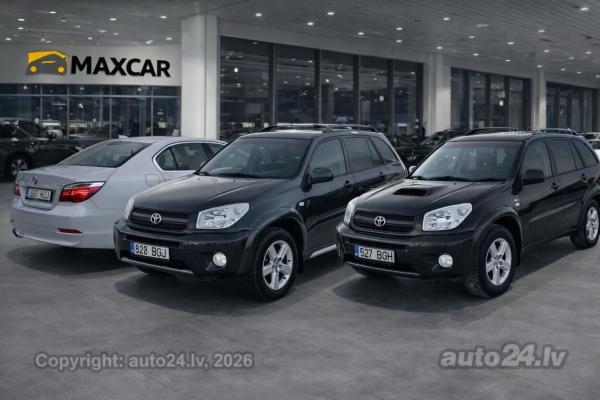 Black Toyota RAV4 2004 in Tallinn, with an engine capacity of 2.00 L and mileage of 337 thousand km for 2499 €, photo 1 on AUTOMOTO.COM.LV