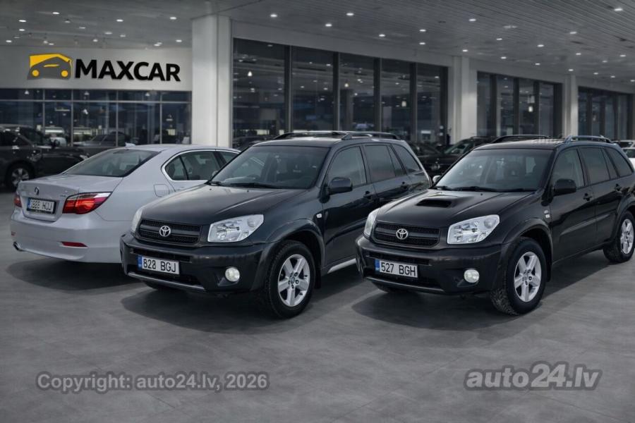 Melns Toyota RAV4 2004 Tallina, ar dzinēja tilpumu 2.00 L un nobraukumu 337 tūkst. km par 2499 €, foto 1 vietnē AUTOMOTO.COM.LV