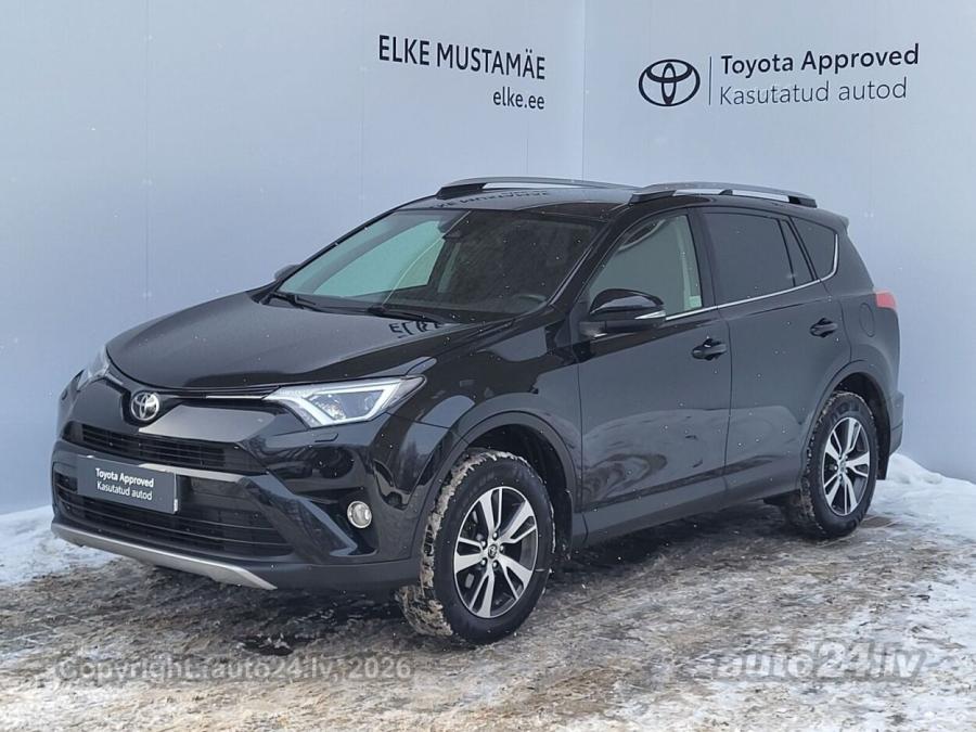 Melns Toyota RAV4 2018 Tallina, ar dzinēja tilpumu 1.99 L un nobraukumu 127 tūkst. km par 17995 €, foto 1 vietnē AUTOMOTO.COM.LV