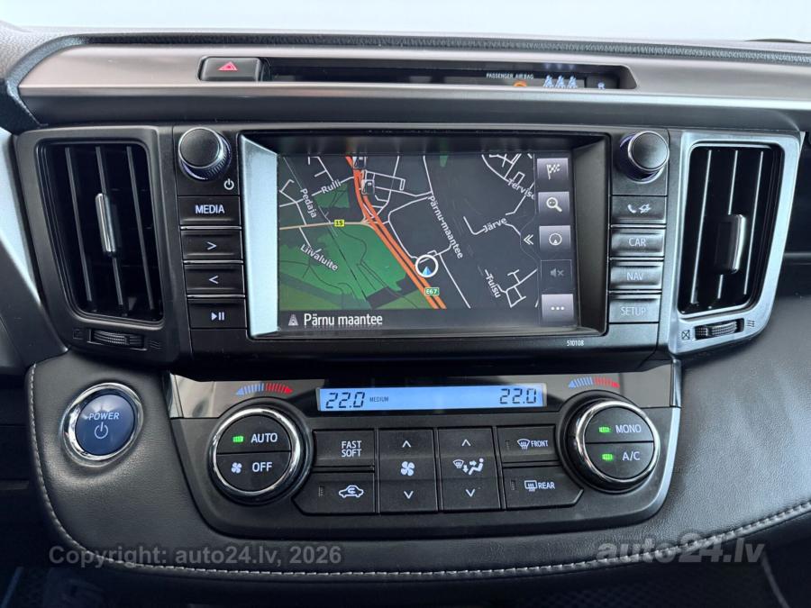 Melns Toyota RAV4 2018 Tallina, ar dzinēja tilpumu 2.50 L un nobraukumu 104 tūkst. km par 17990 €, foto 16 vietnē AUTOMOTO.COM.LV