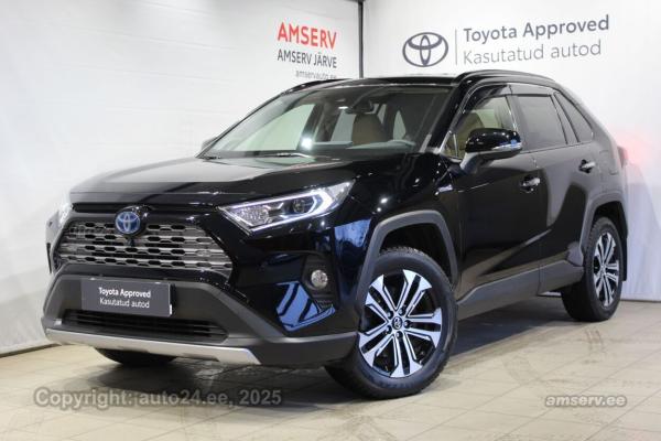 Black Toyota RAV4 2019 in Tallinn, with an engine capacity of 2.50 L and mileage of 100 thousand km for 26990 €, photo 1 on AUTOMOTO.COM.LV