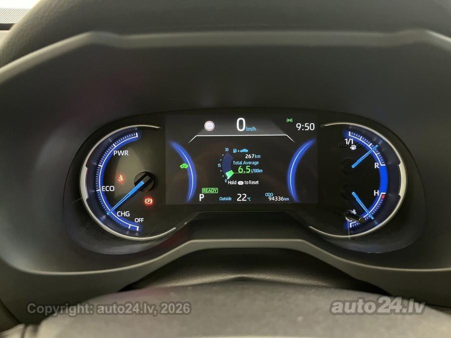 Черный Тойота РАВ 4 2019 в Раквере, объемом двигателя 2.49 л и пробегом 94 тыс. км за 24990 €, фото 10 на AUTOMOTO.COM.LV