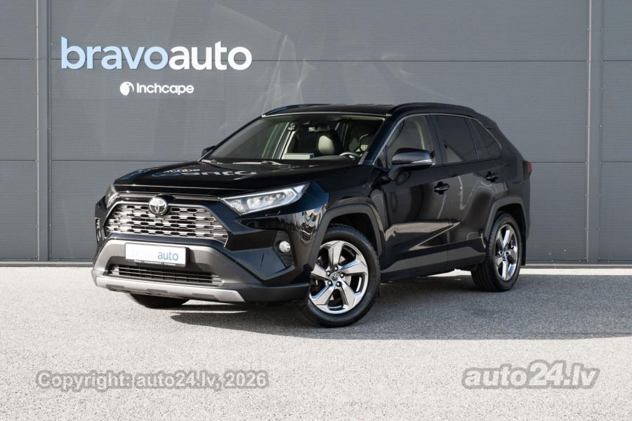 Black Toyota RAV4 2019 in Tartu, with an engine capacity of 2.00 L and mileage of 94 thousand km for 24900 €, photo 1 on AUTOMOTO.COM.LV