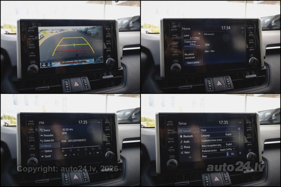 Black Toyota RAV4 2019 in Tartu, with an engine capacity of 2.00 L and mileage of 94 thousand km for 24900 €, photo 19 on AUTOMOTO.COM.LV