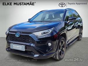 Melns Toyota RAV4 2021 Tallina, ar dzinēja tilpumu 2.49 L un nobraukumu 69 tūkst. km par 32995 €, foto  vietnē AUTOMOTO.COM.LV