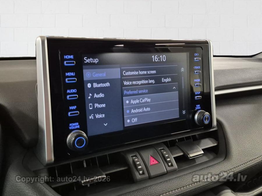 Black Toyota RAV4 2021 in Tallinn, with an engine capacity of 2.00 L and mileage of 99 thousand km for 24990 €, photo 17 on AUTOMOTO.COM.LV