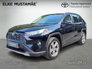 Black Toyota RAV4 2021 in Tallinn, with an engine capacity of 2.49 L and mileage of 53 thousand km for 31895 €, photo  on AUTOMOTO.COM.LV