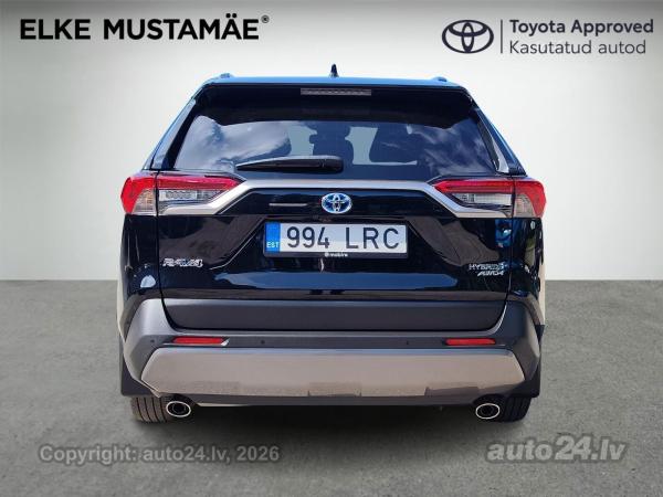 Black Toyota RAV4 2021 in Tallinn, with an engine capacity of 2.49 L and mileage of 53 thousand km for 31895 €, photo 4 on AUTOMOTO.COM.LV