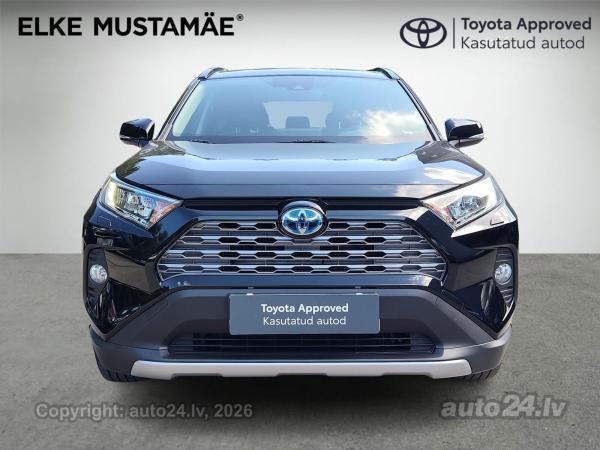 Black Toyota RAV4 2021 in Tallinn, with an engine capacity of 2.49 L and mileage of 53 thousand km for 31895 €, photo 5 on AUTOMOTO.COM.LV