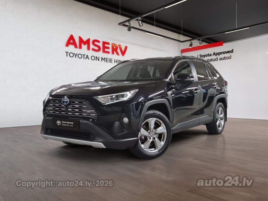 Melns Toyota RAV4 2021 Tallina, ar dzinēja tilpumu 2.50 L un nobraukumu 110 tūkst. km par 28490 €, foto 1 vietnē AUTOMOTO.COM.LV