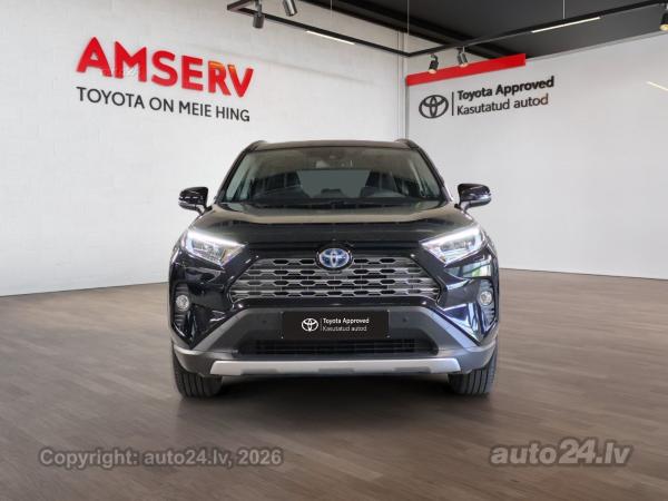 Black Toyota RAV4 2022 in Tallinn, with an engine capacity of 2.50 L and mileage of 62 thousand km for 31490 €, photo 6 on AUTOMOTO.COM.LV